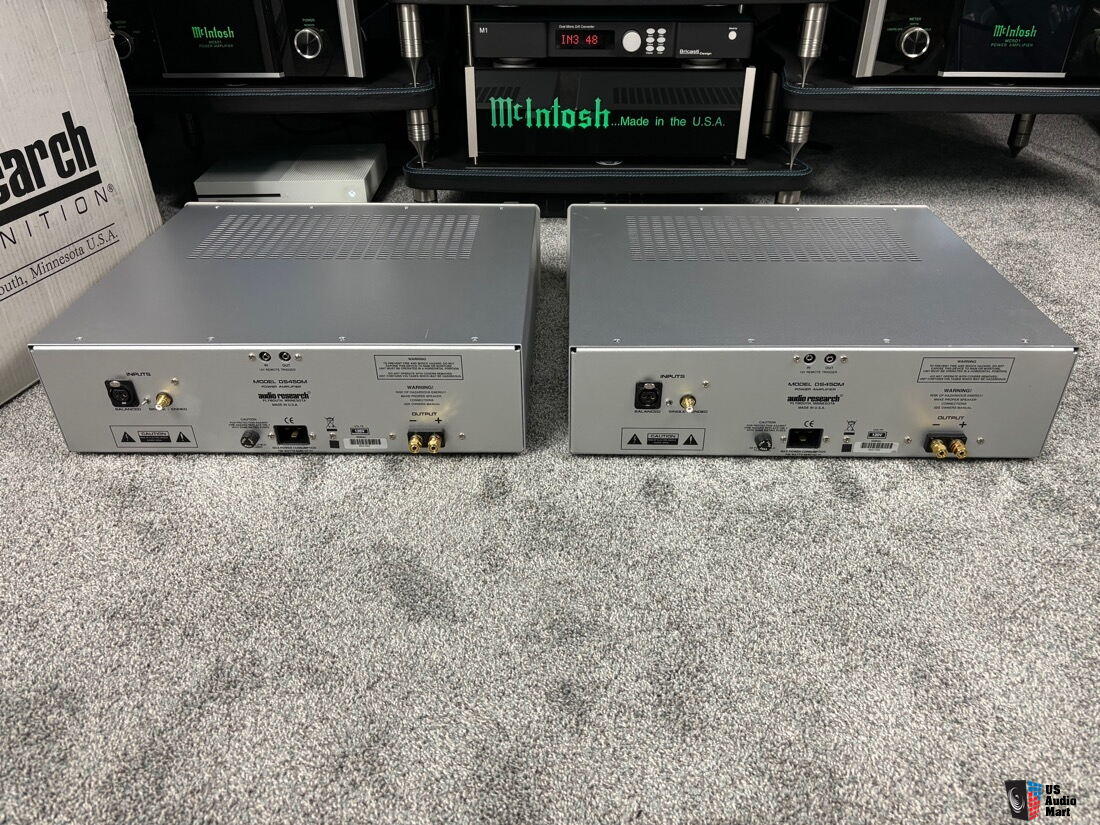 Audio Research DS450M Solid State Audiophile Monoblock Amplifier - PAIR ...