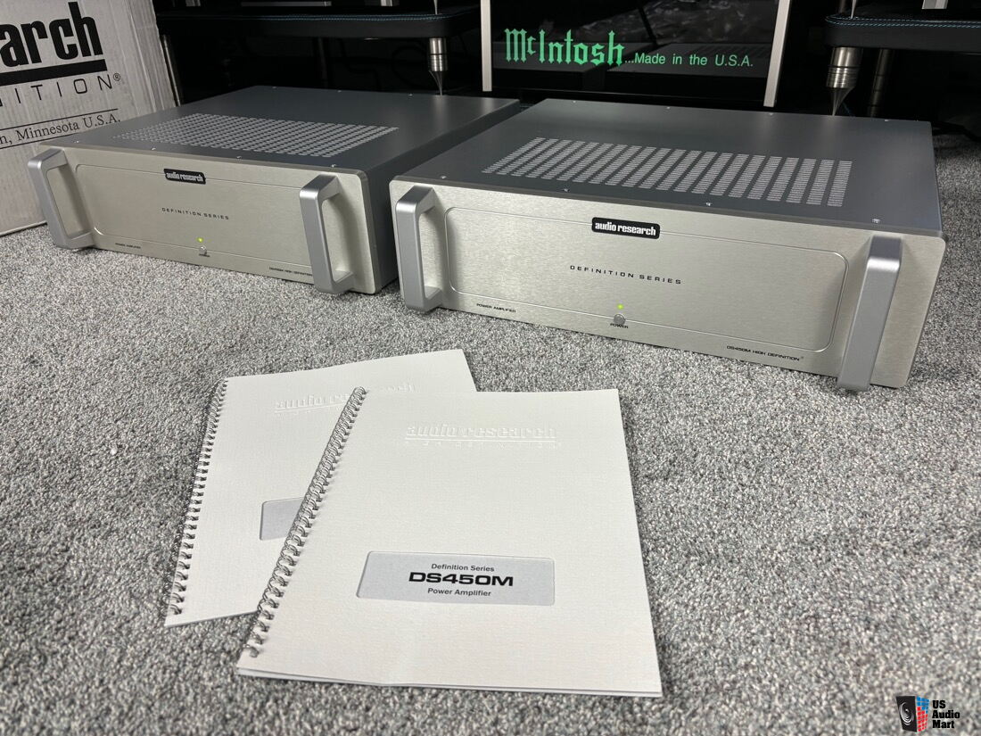 Audio Research DS450M Solid State Audiophile Monoblock Amplifier - PAIR ...