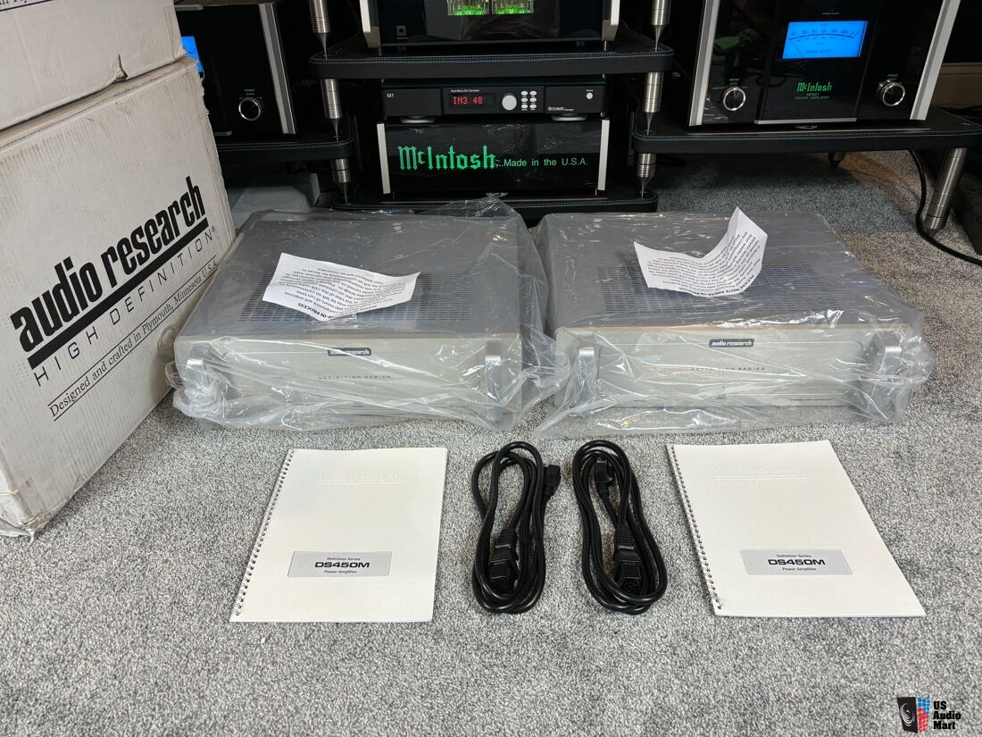 Audio Research DS450M Solid State Audiophile Monoblock Amplifier - PAIR ...