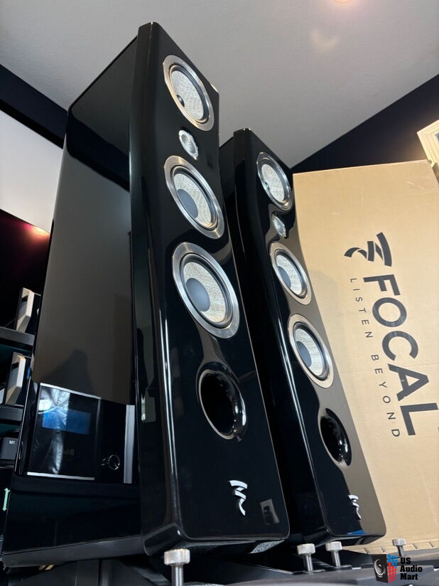 Focal Kanta N2 Floorstanding Speaker - PAIR - Deep Black Photo #5373895 ...