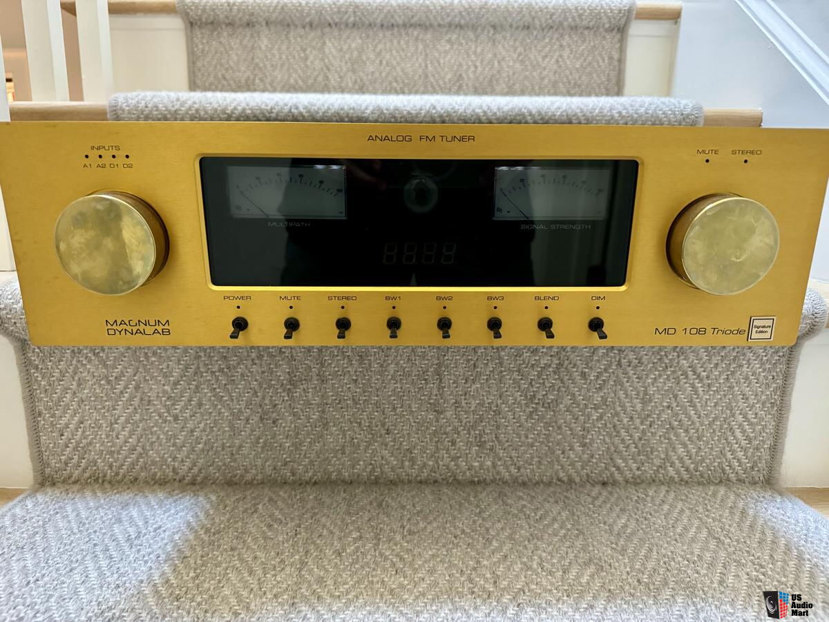 Magnum Dynalab 108T-SE Tuner with DAC and Replacement Tubes