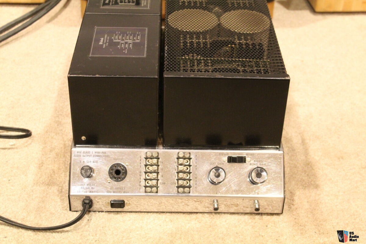 McIntosh MC2100 Solid State Twin 105 Watt Stereo Power Amplifier Photo ...