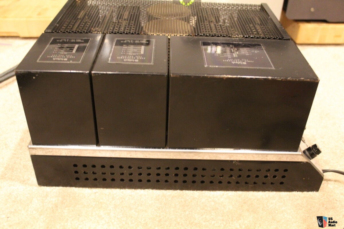 McIntosh MC2100 Solid State Twin 105 Watt Stereo Power Amplifier Photo ...