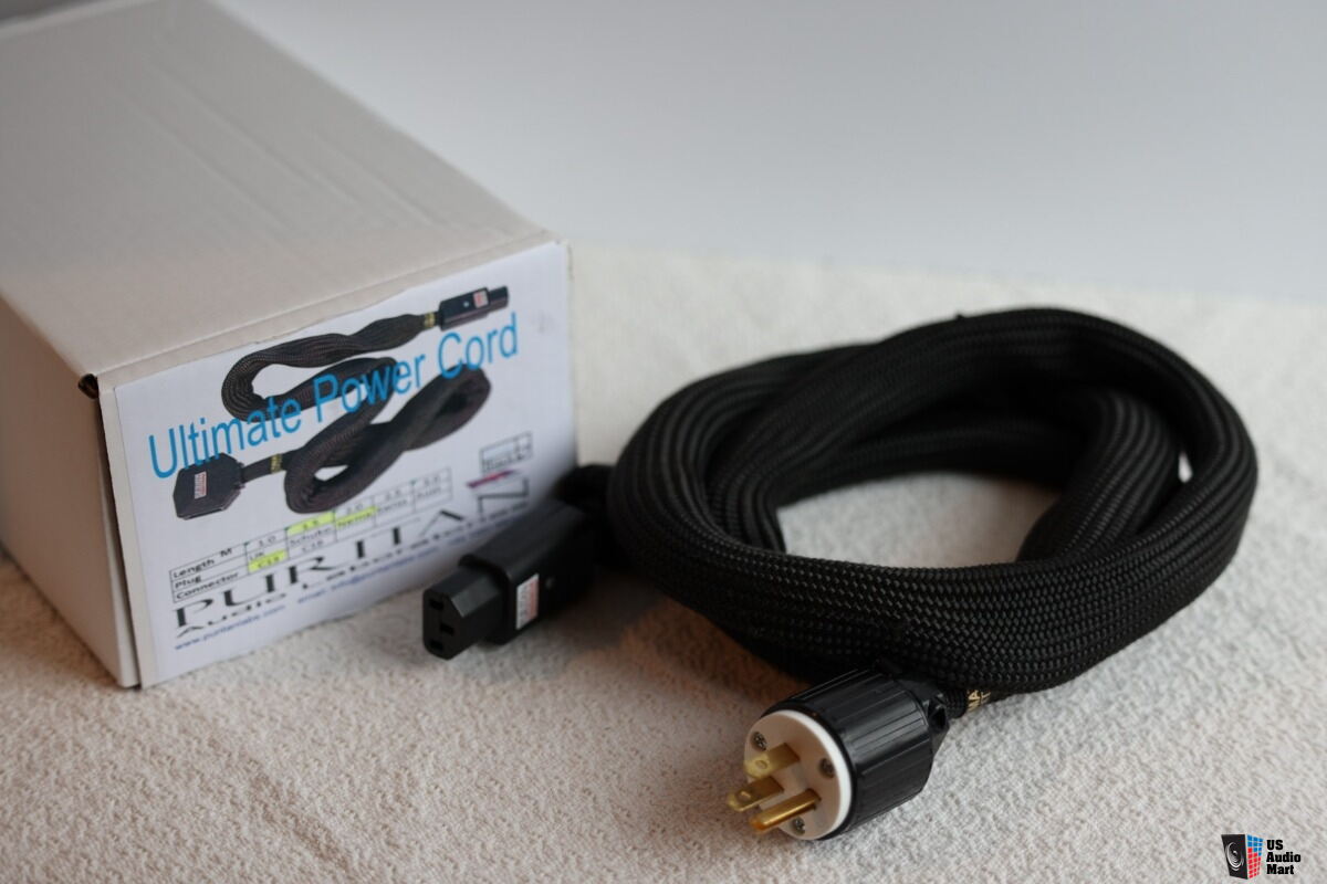 1.5m Puritan Ultimate XX AC Power Cable - Nema - C13 aka USA Connection ...