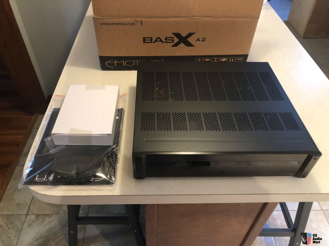 Emotiva BasX A2 Stereo Power Amplifier For Sale - US Audio Mart