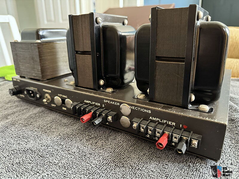 EICO HF-87 Tube Amp with Cage - Fully Restored Photo #5376186 - US ...
