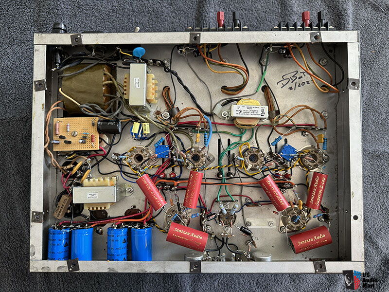 EICO HF-87 Tube Amp with Cage - Fully Restored Photo #5376183 - US ...