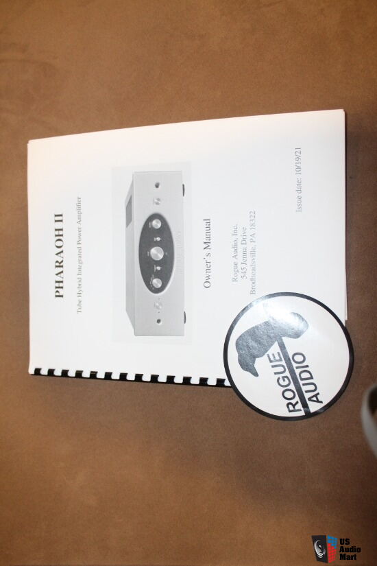 Rogue Audio Pharaoh II Integrated Amplifier - sale pending Photo ...