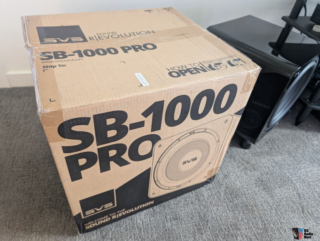 SVS SB1000-PRO - Excellent Condition, Original Box, Piano Black ...