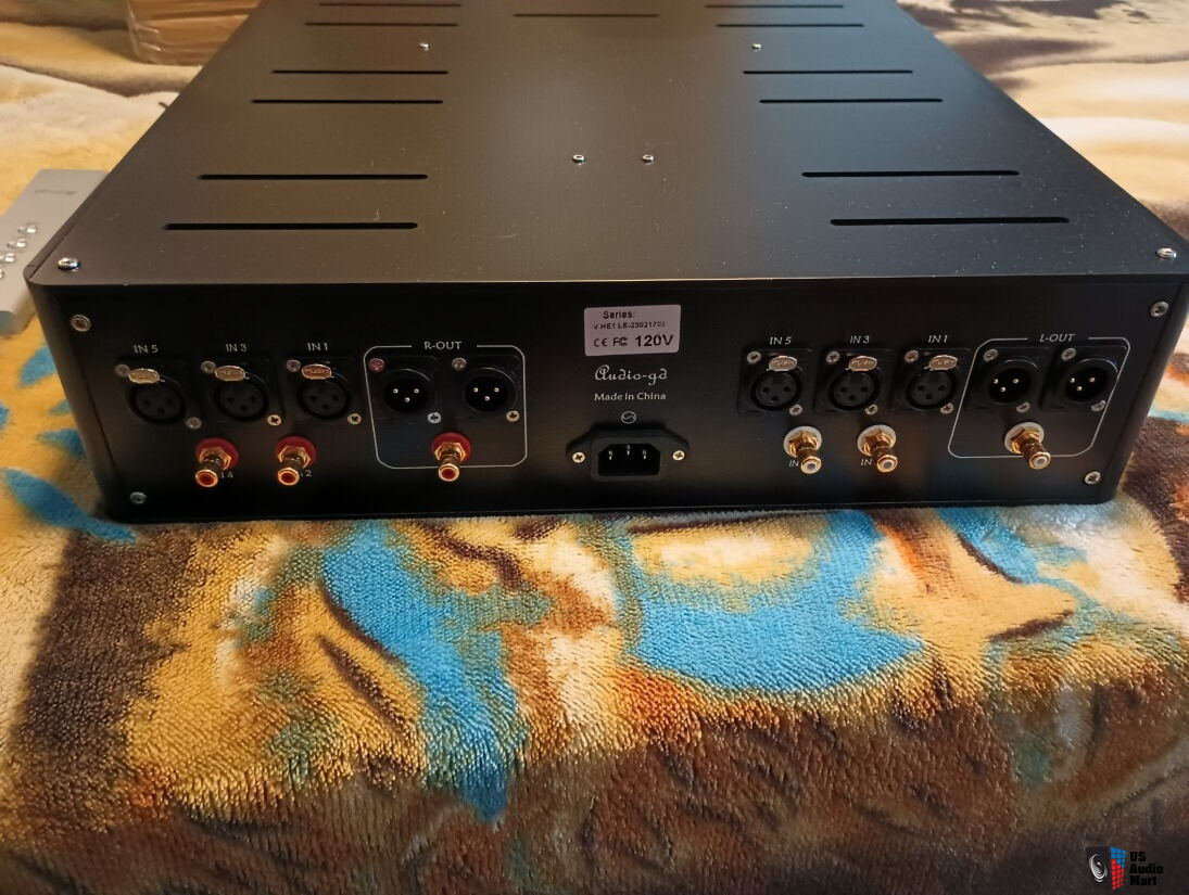 Audio GD HE1 LE, Vacuum tube Pre-amp, Remote Photo #5381095 - US Audio Mart