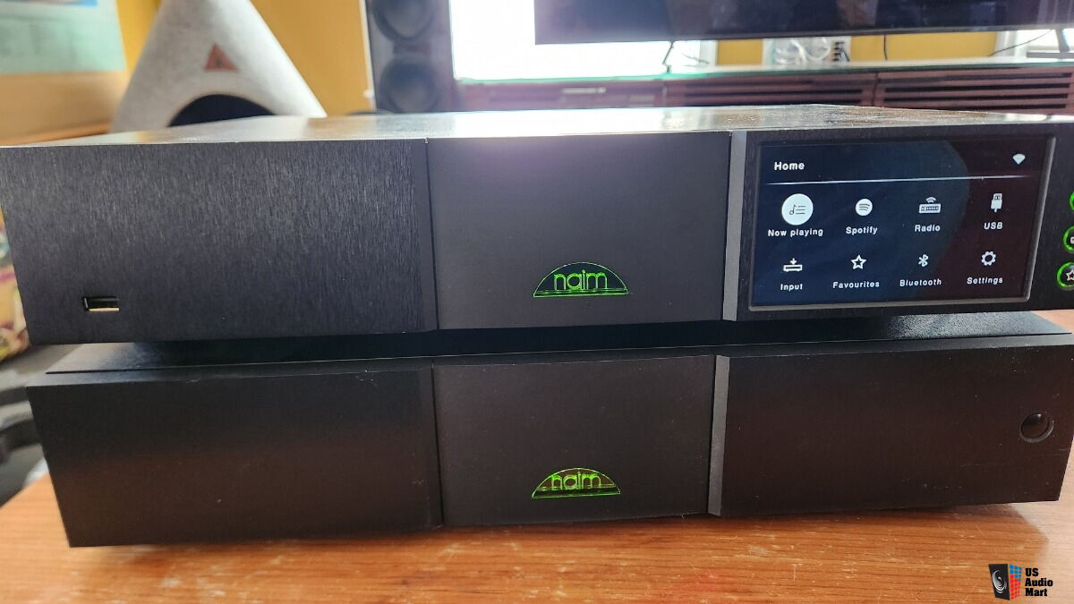 NAIM ND555 CD 555PS streamer and power supply Photo #5381763 - US Audio ...