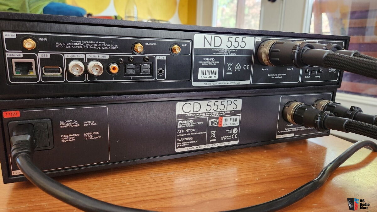 NAIM ND555 CD 555PS streamer and power supply Photo #5381768 - US Audio ...