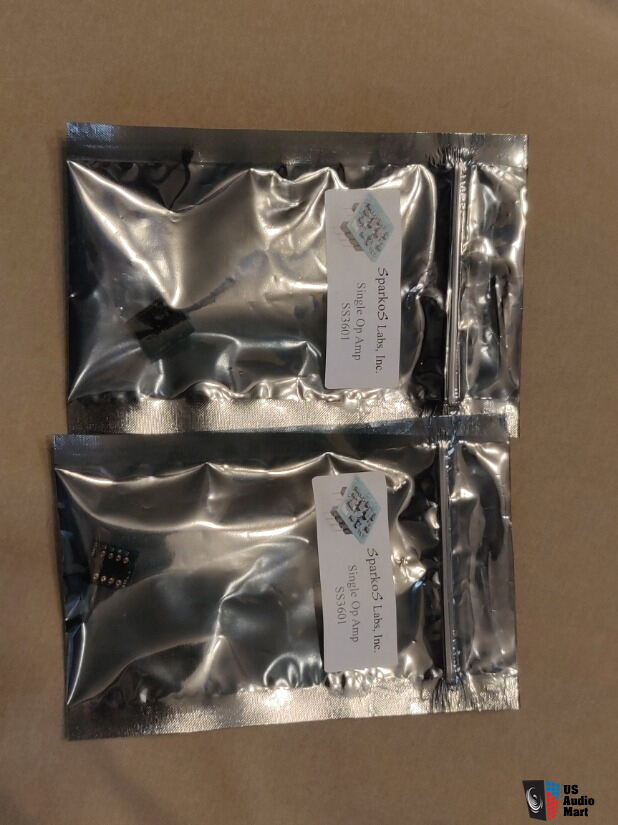 Sparkos Single Discrete Op Amp SS3601 - Two Chip Bundle For Sale - US ...