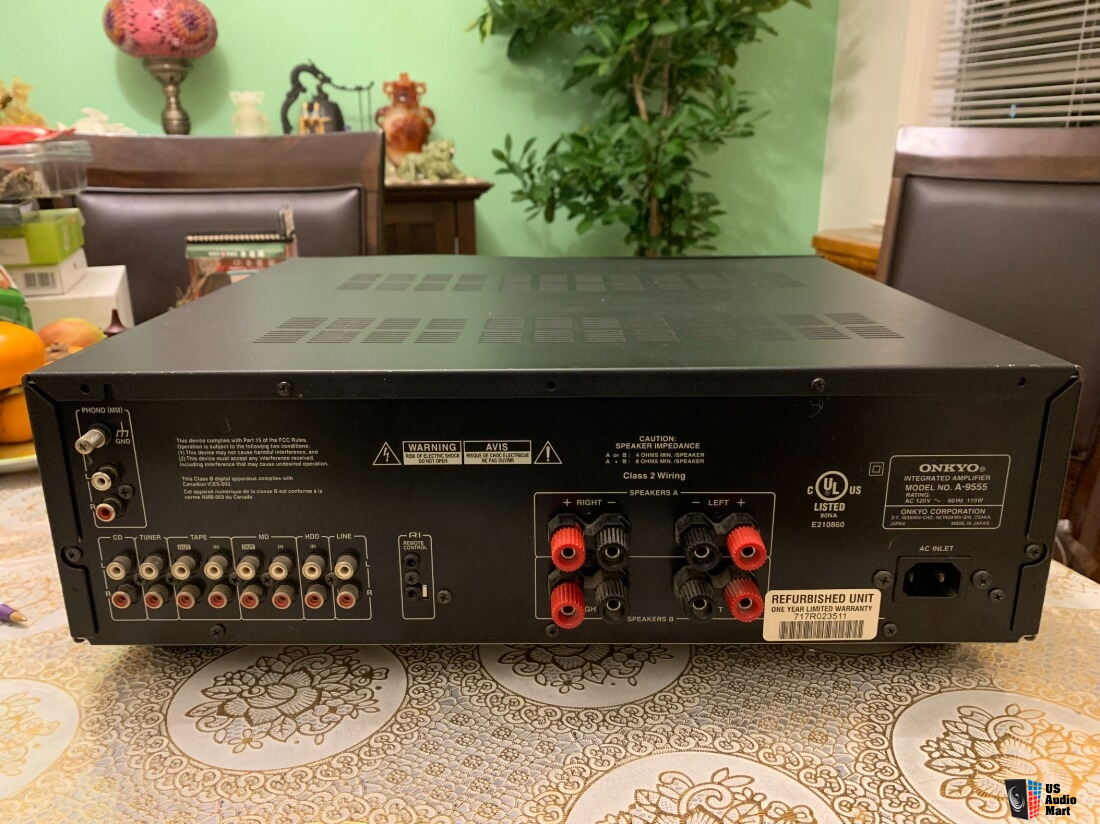 Onkyo A-9555 integrated amplifier Photo #5382822 - UK Audio Mart