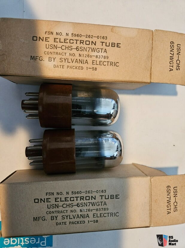 6SN7 6SN7GTA VT-231 Tubes (Pairs and Quads) For Sale Photo #5382908 ...