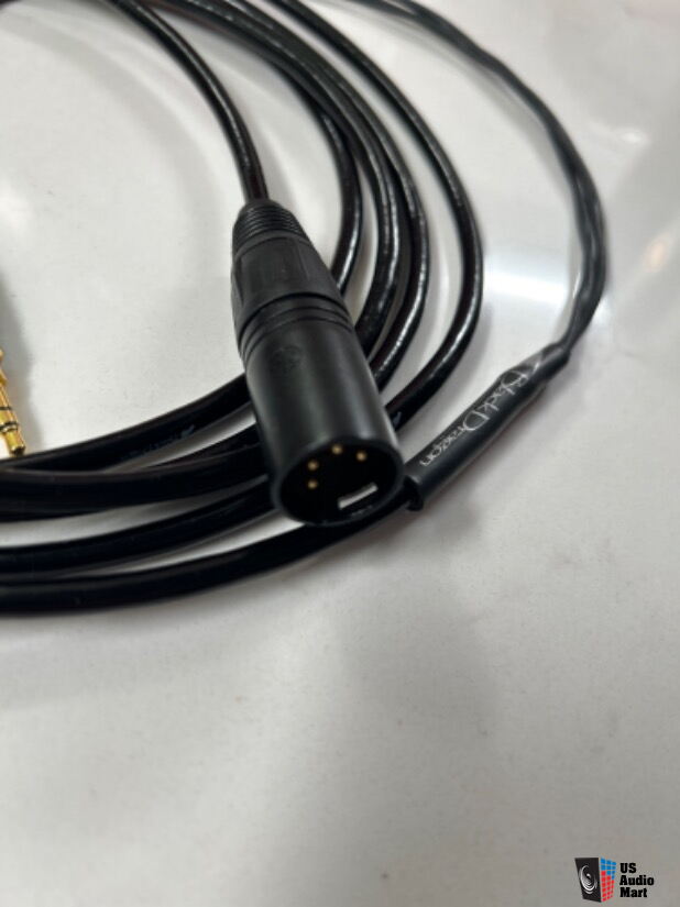 Moon Audio Black Dragon Cable 10' XLR for HiFiMan Susvara or 3.5mm ...