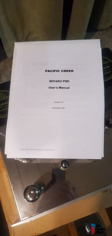Pacific Creek Separo P90I Integrated tube amp Photo #5385653 - US Audio ...