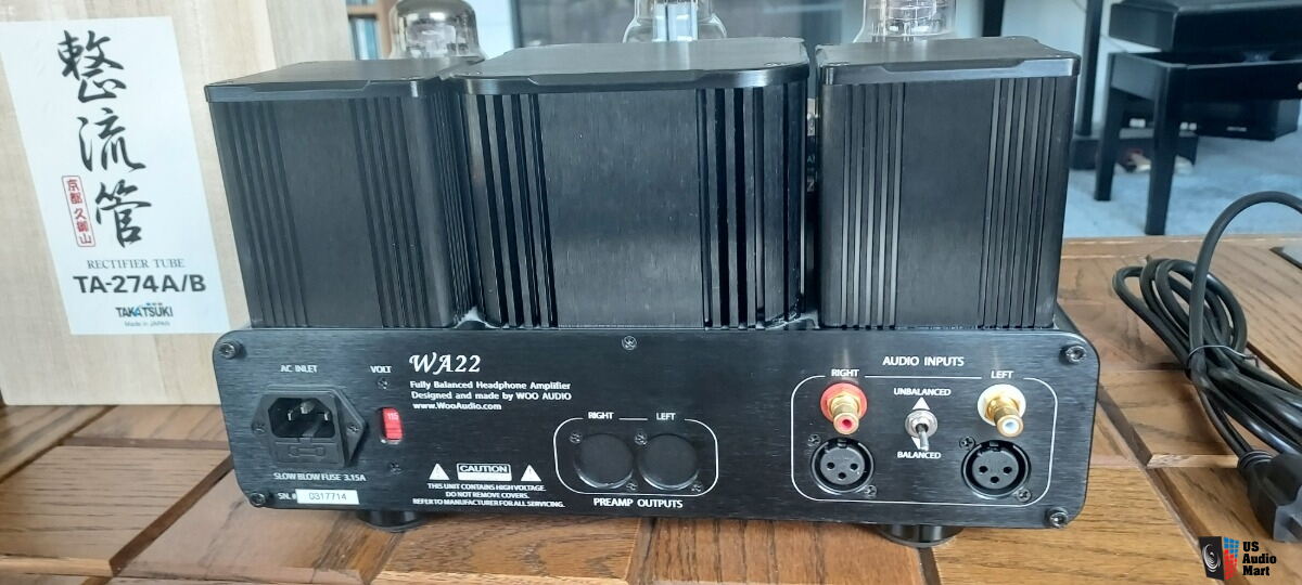 WOO Audio WA-22 headphone amplifier with upgraded tubes Photo #5385696 ...