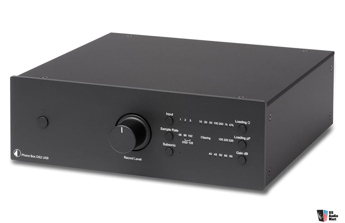 Phono Preamp: PRO-JECT PHONO BOX DS2 USB