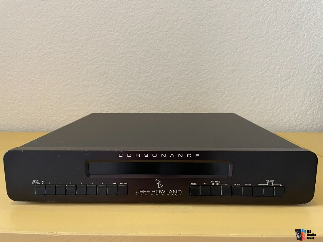Jeff Rowland - Consonance Preamp with Phono w/o RC - UPGRADED Photo ...