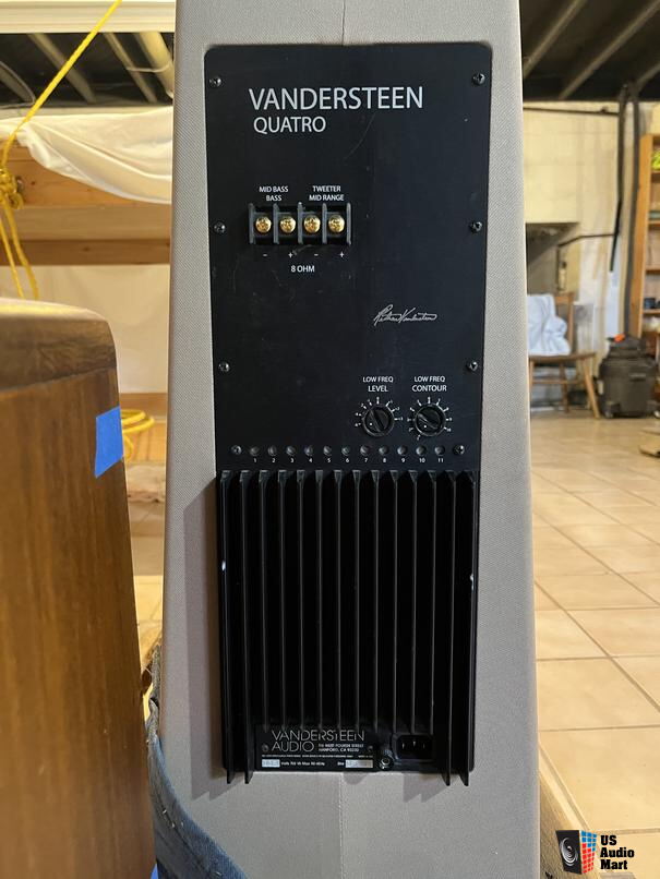 Vandersteen Quatro w/ M5-HP RCA crossovers and original shipping ...