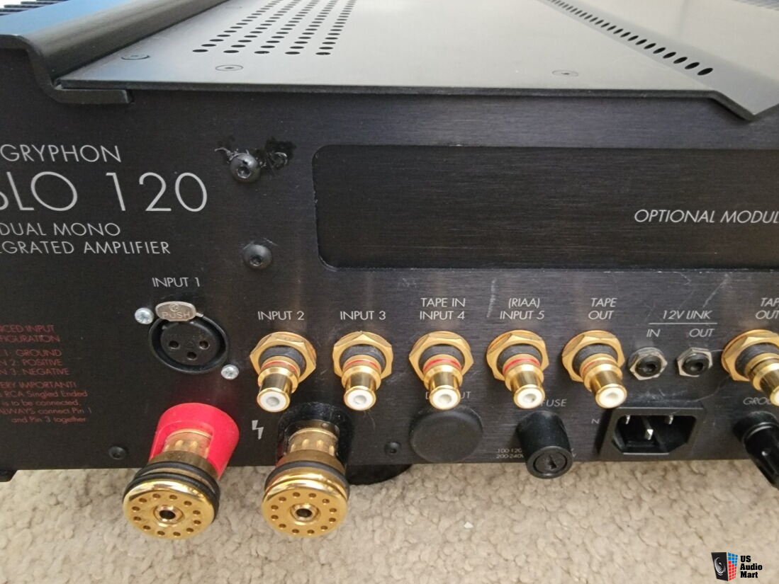 GRYPHON DIABLO 120 integrated with Gryphon PS2 MM/MC Phono Module Photo ...