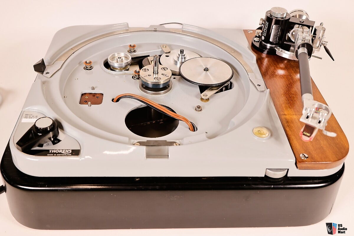Thorens TD 124 MkII Restored/Rebuilt with Wheaton Tri-Planar Tonearm ...