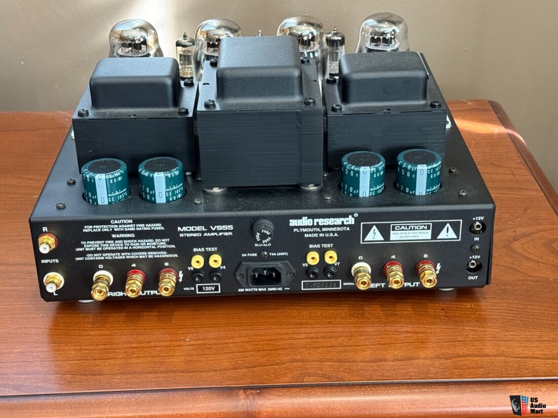 Audio Research VS55 all-tube stereo amplifier