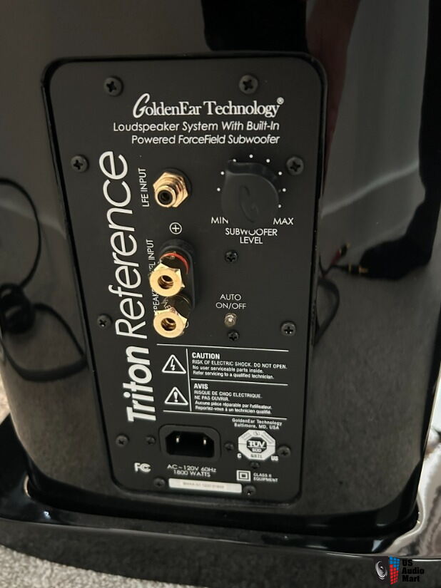 GoldenEar Triton Reference Floor Standing Speakers with Built-In ...