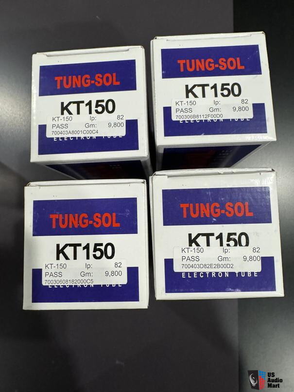 Two (2) matched KT150 Quad tubes For Sale - US Audio Mart
