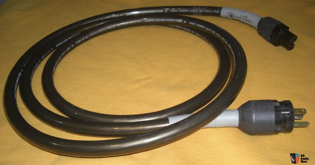 Cardas Audio Golden Power Cord *2.5 Meters* 15a Plug Photo #5390702 ...