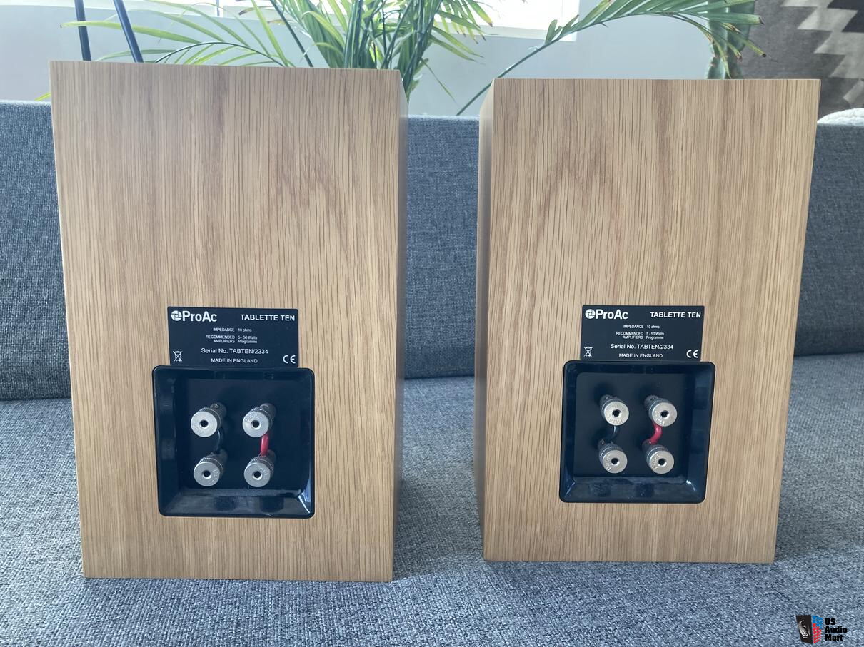 Proac Tablette 10 Bookshelf Standmount Speakers in Oak Photo #5391297 ...