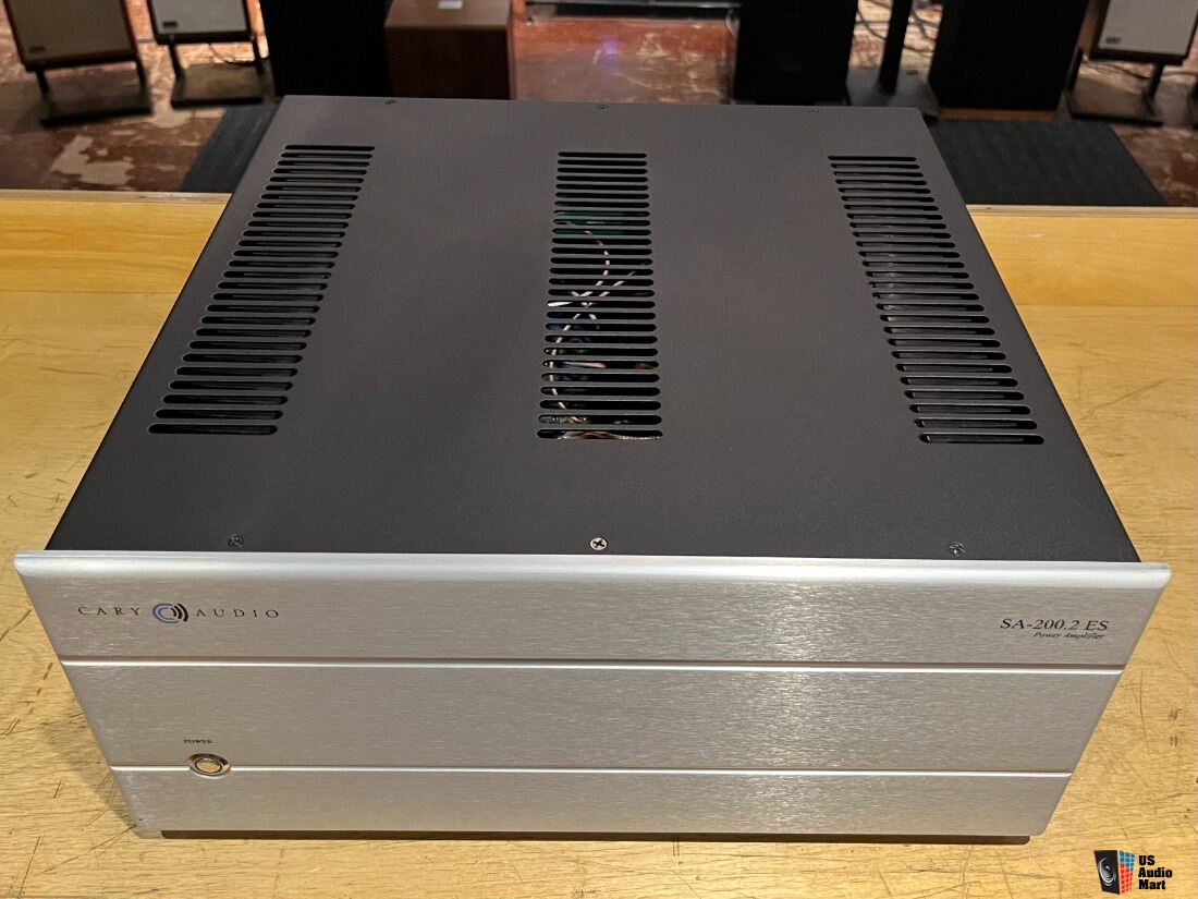 Cary Audio SA-200.2 ES Power Amplifier w/ Box & Manual - 200 WPC