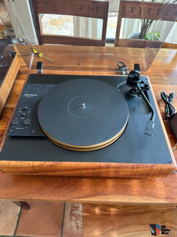 Sota Sapphire Flame Maple Turntable with Sumiko MMT Premier tonearm ...