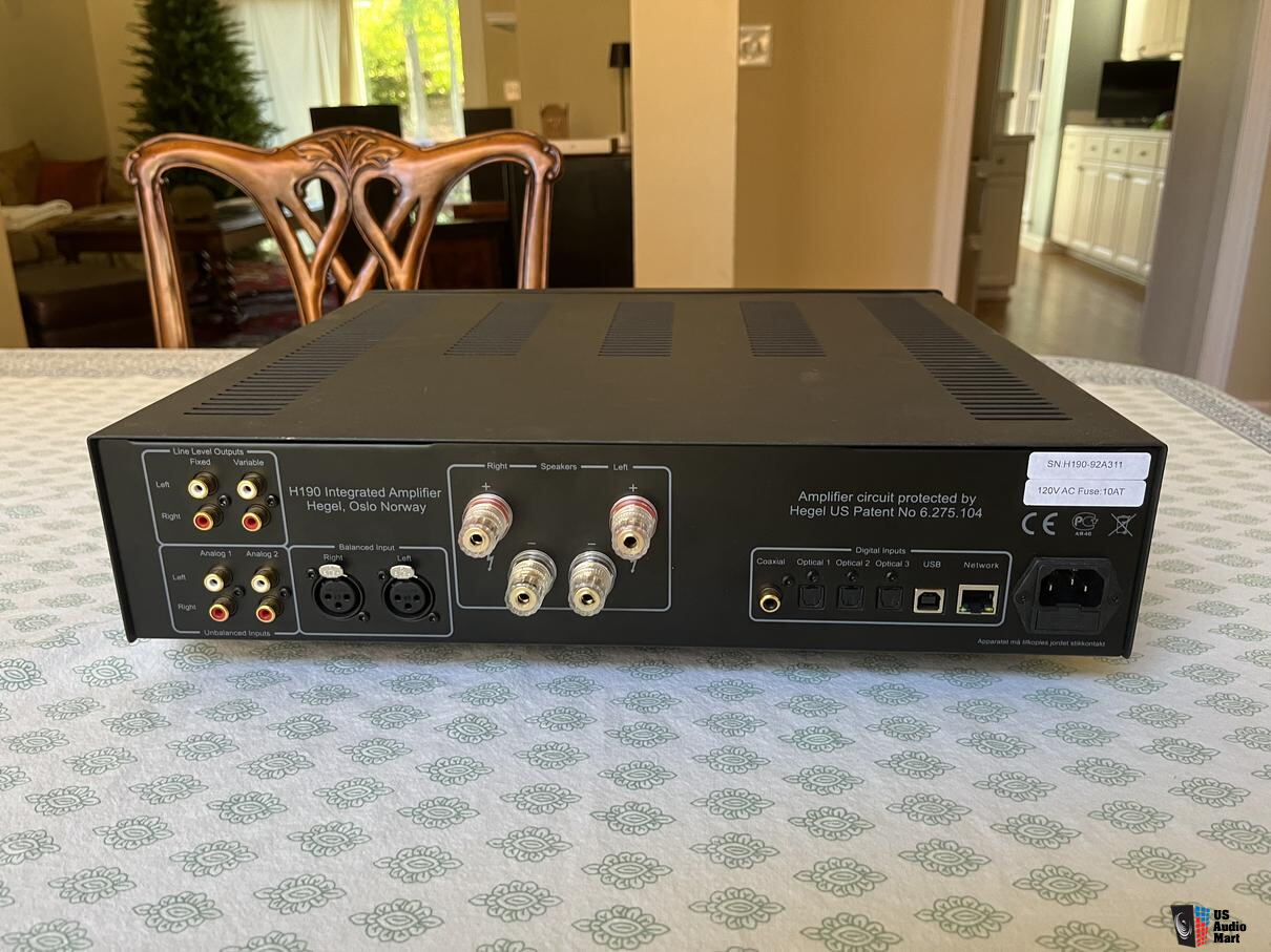 Hegel H190 Integrated Amplifier Photo #5392737 - US Audio Mart