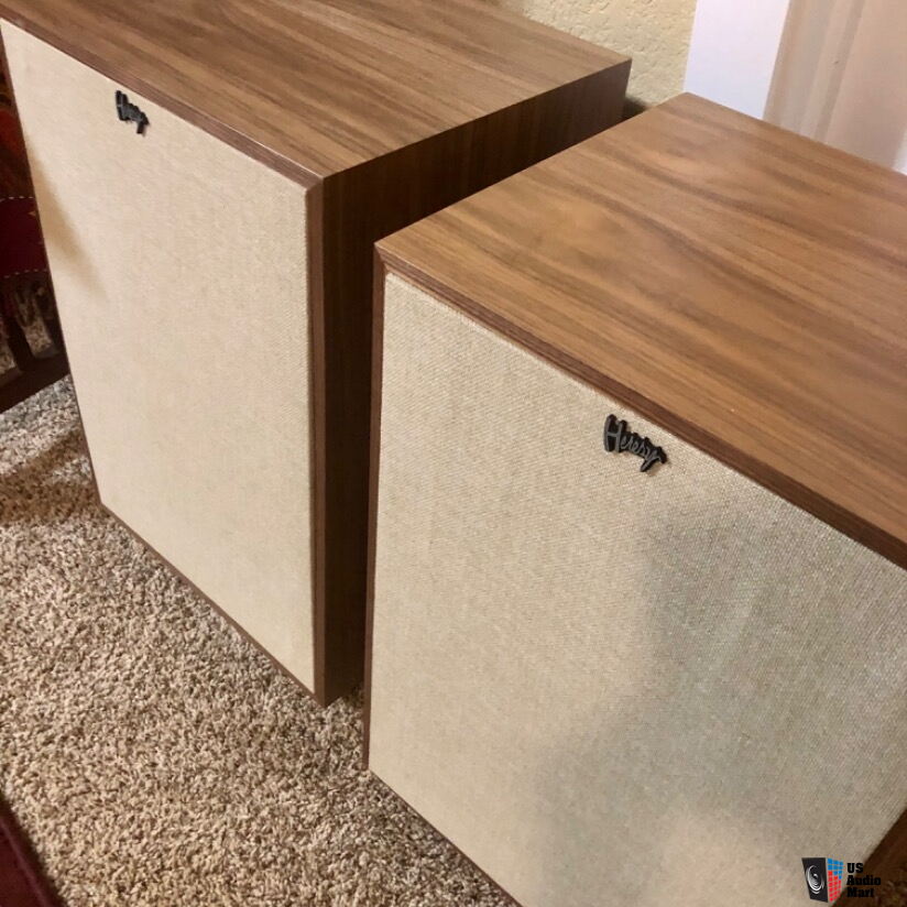 Klipsch Heresy IV - American Walnut + Custom Lambswool Grilles (A-Stock ...