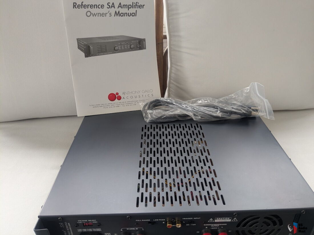 Anthony Gallo Acoustics Reference SA Amplifier Photo #5394265 - US ...