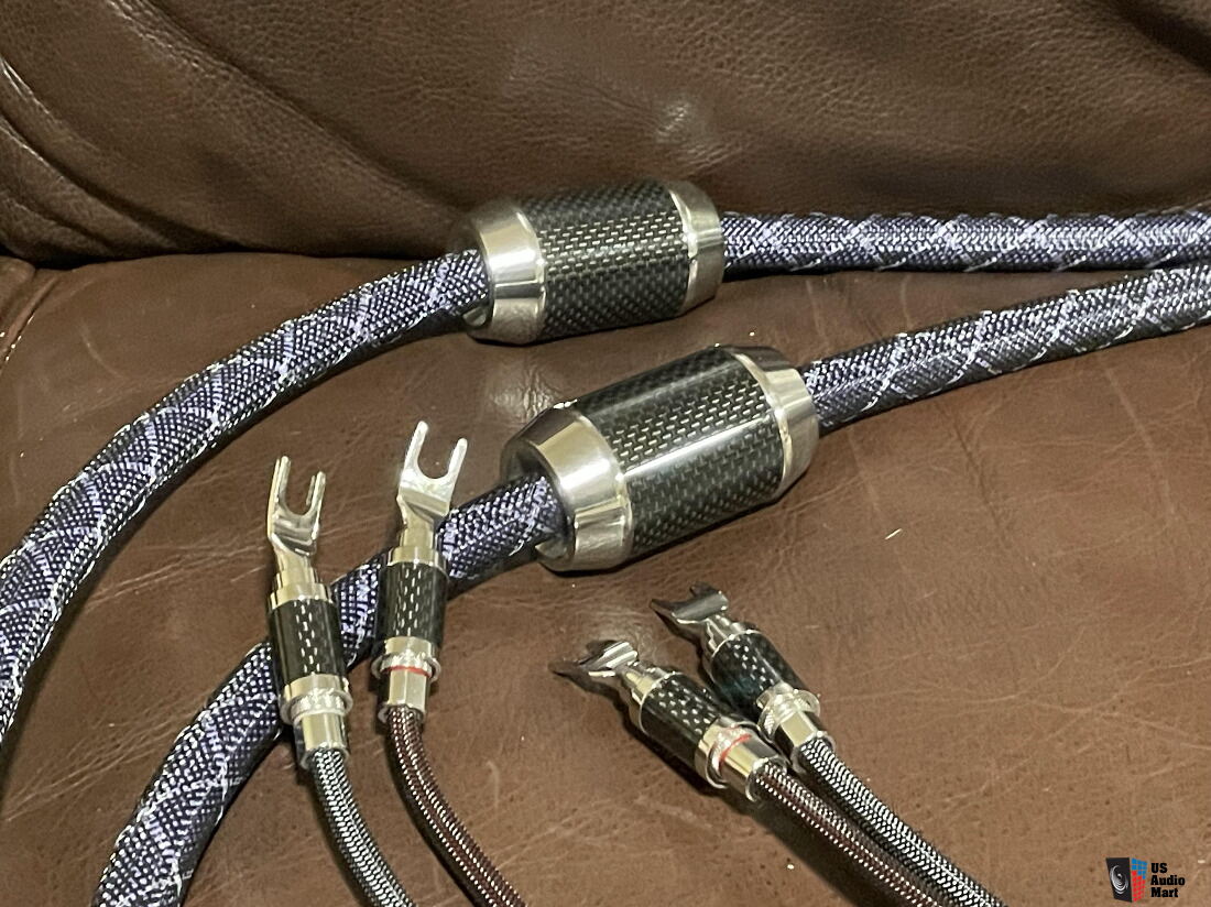 Furutech NanoFlux NCF Speaker cable 2.5m pair - Spades both ends Photo ...