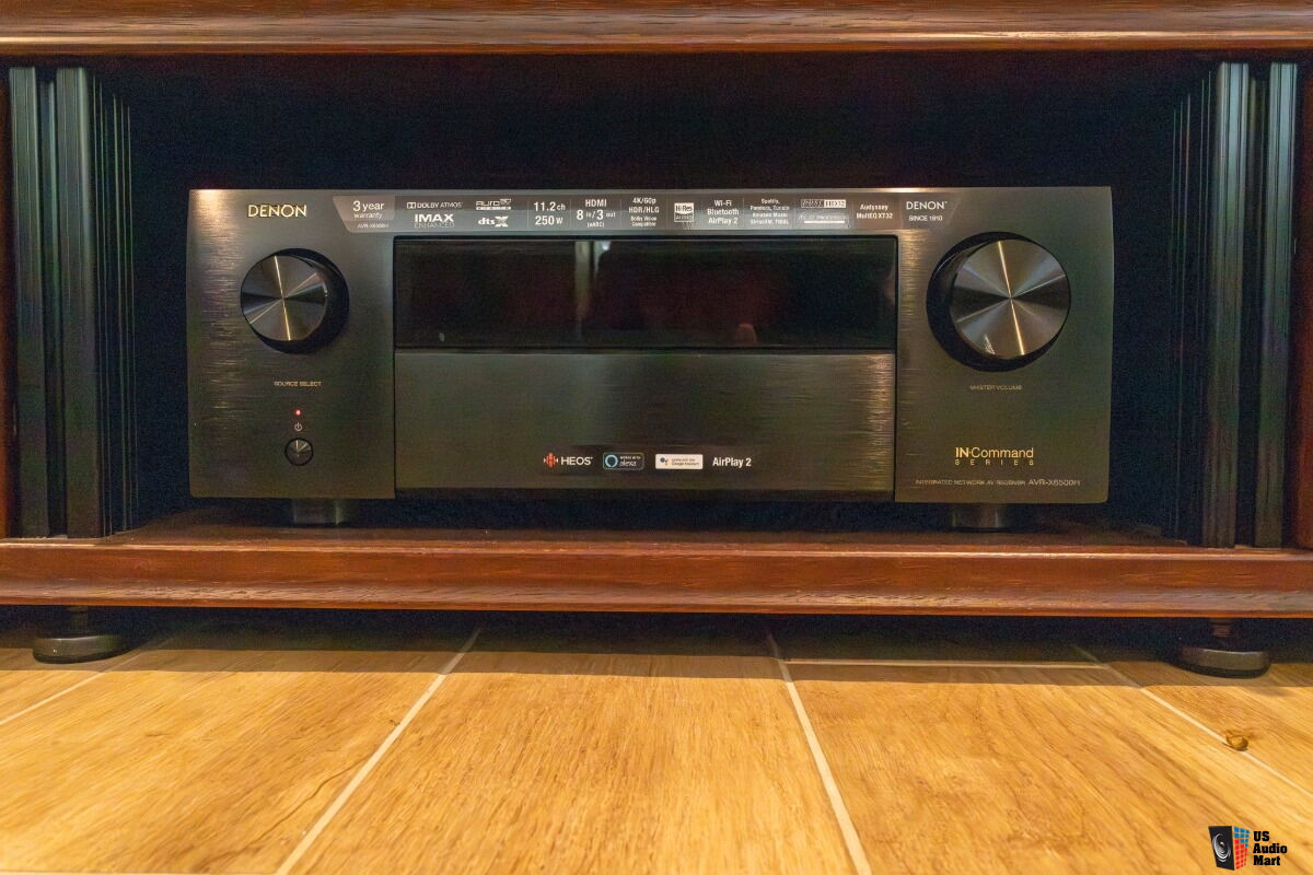 Denon AVR-X6500H Receiver 11.2 Channel (140 W/Ch) Amplifier Home ...