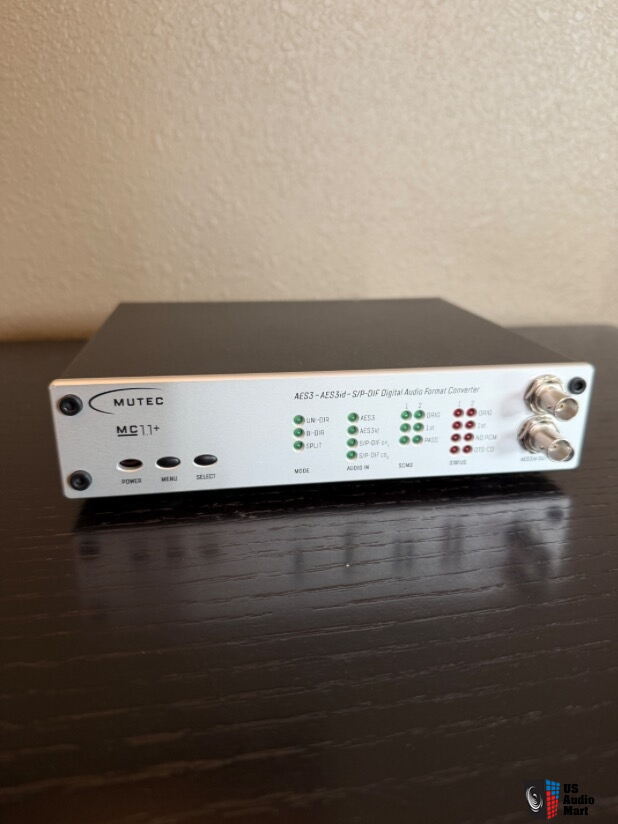 Mutec MC1.1+ Digital Format Converter for AES/EBU, S/PDIF Excellent ...