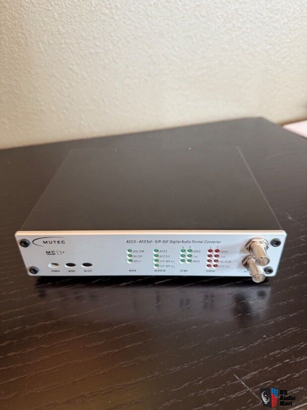Mutec MC1.1+ Digital Format Converter for AES/EBU, S/PDIF Excellent ...