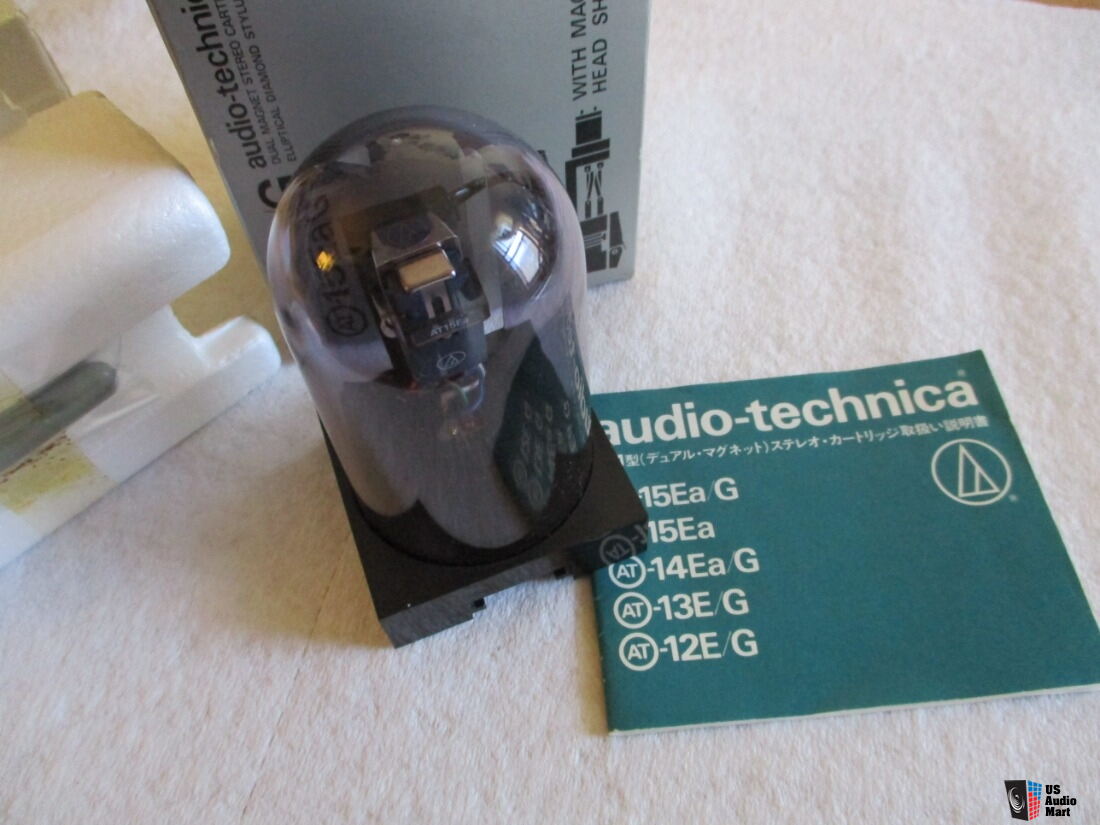 Audio Technica AT-15Ea/G cartridge,original beryllium cantilever ...