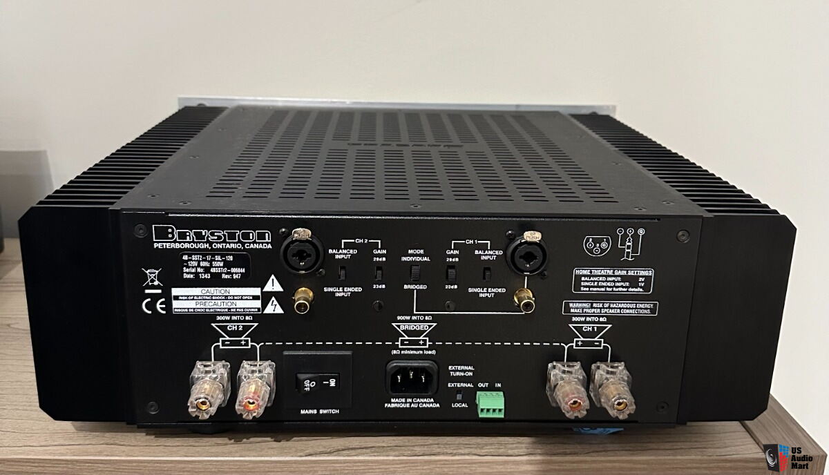 Bryston 4bsst2 Amp Photo #5400060 - US Audio Mart