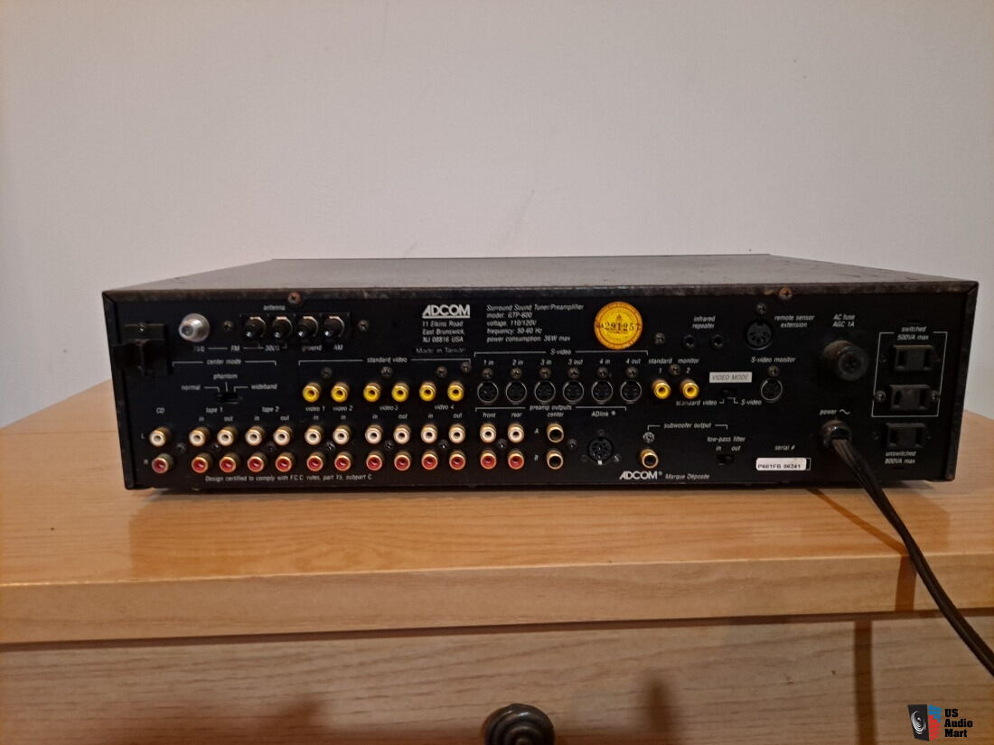 Adcom GTP 600 for sale Photo #5400622 - US Audio Mart