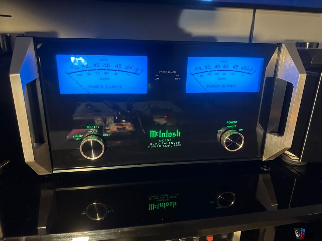 McIntosh MC 452 Stereo Power Amplifier For Sale - UK Audio Mart