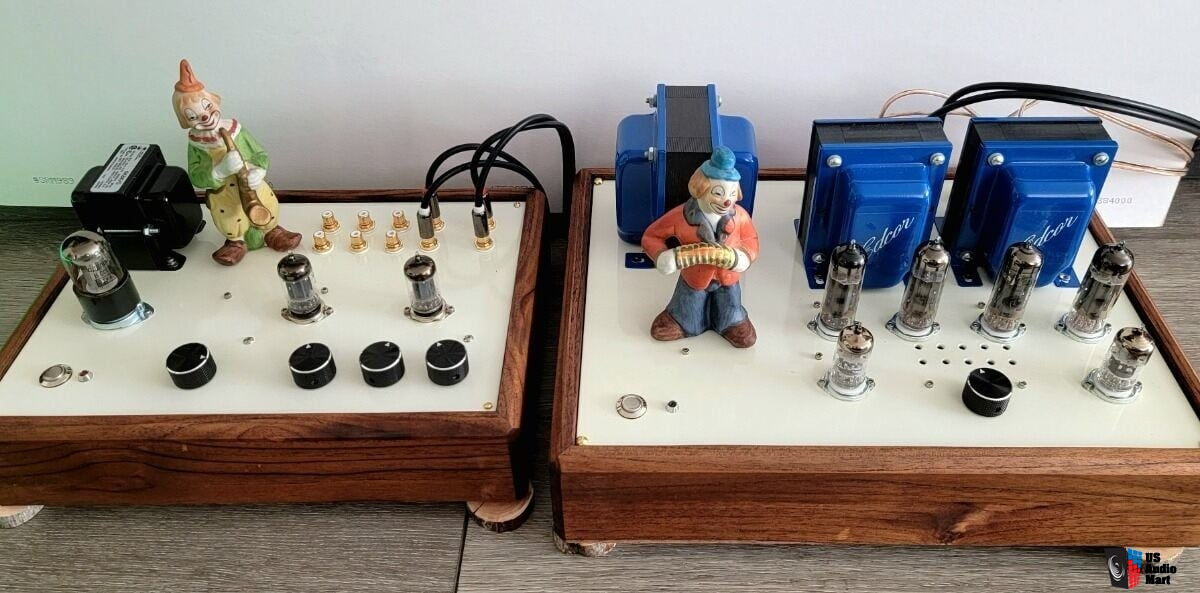 EL84 PUSH PULL Power Amp & Matching Pre-Amp by Ike Chun Photo #5400993 ...