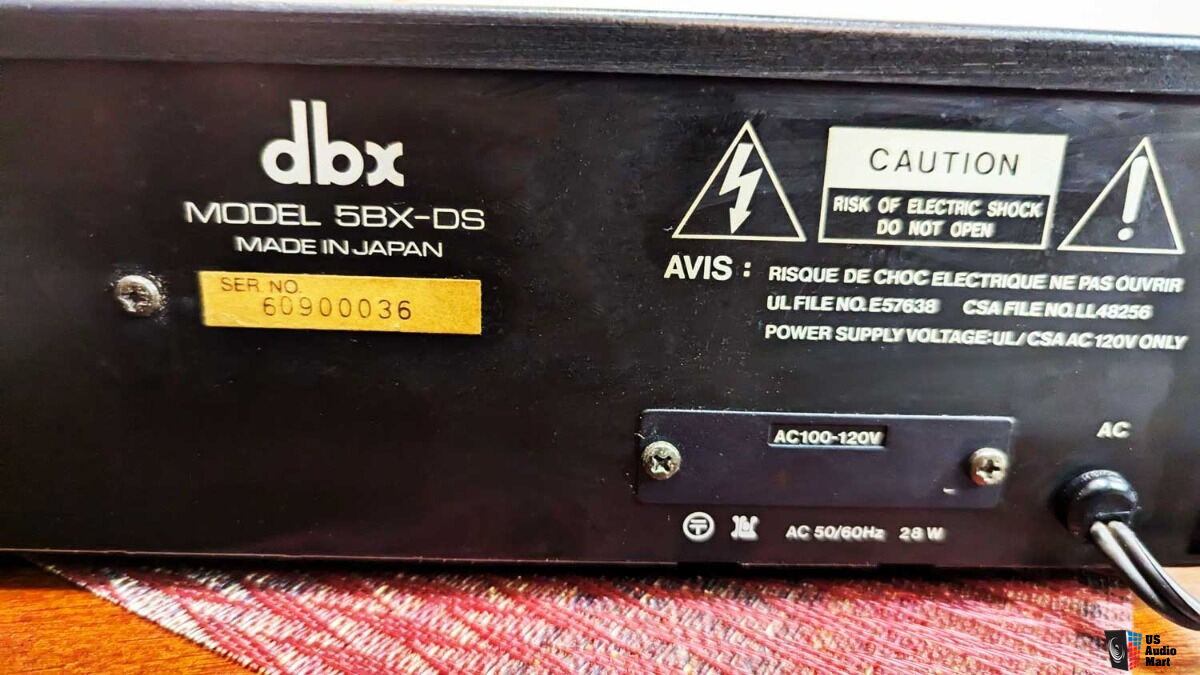 dbx 5BX-DS Dynamic Range Expander, Well-Maintained, 120v/220v Photo ...