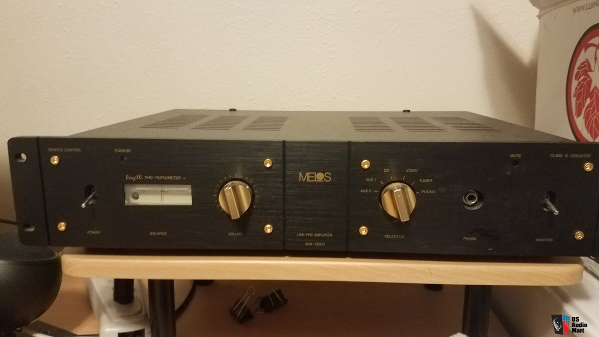 Melos Sha Gold- Tube Balanced Line Stage Preamp/ Headphone Amp Photo ...
