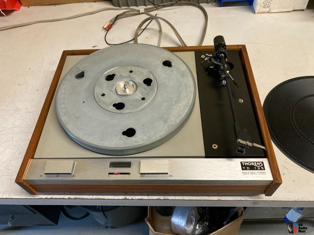 Thorens TD-125 MK I Turntable With Grace G-707 MK III Tonearm Photo ...