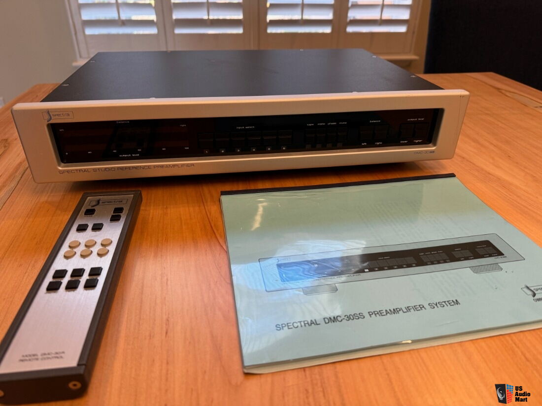 Spectral DMC 30SS Preamplifier For Sale - US Audio Mart